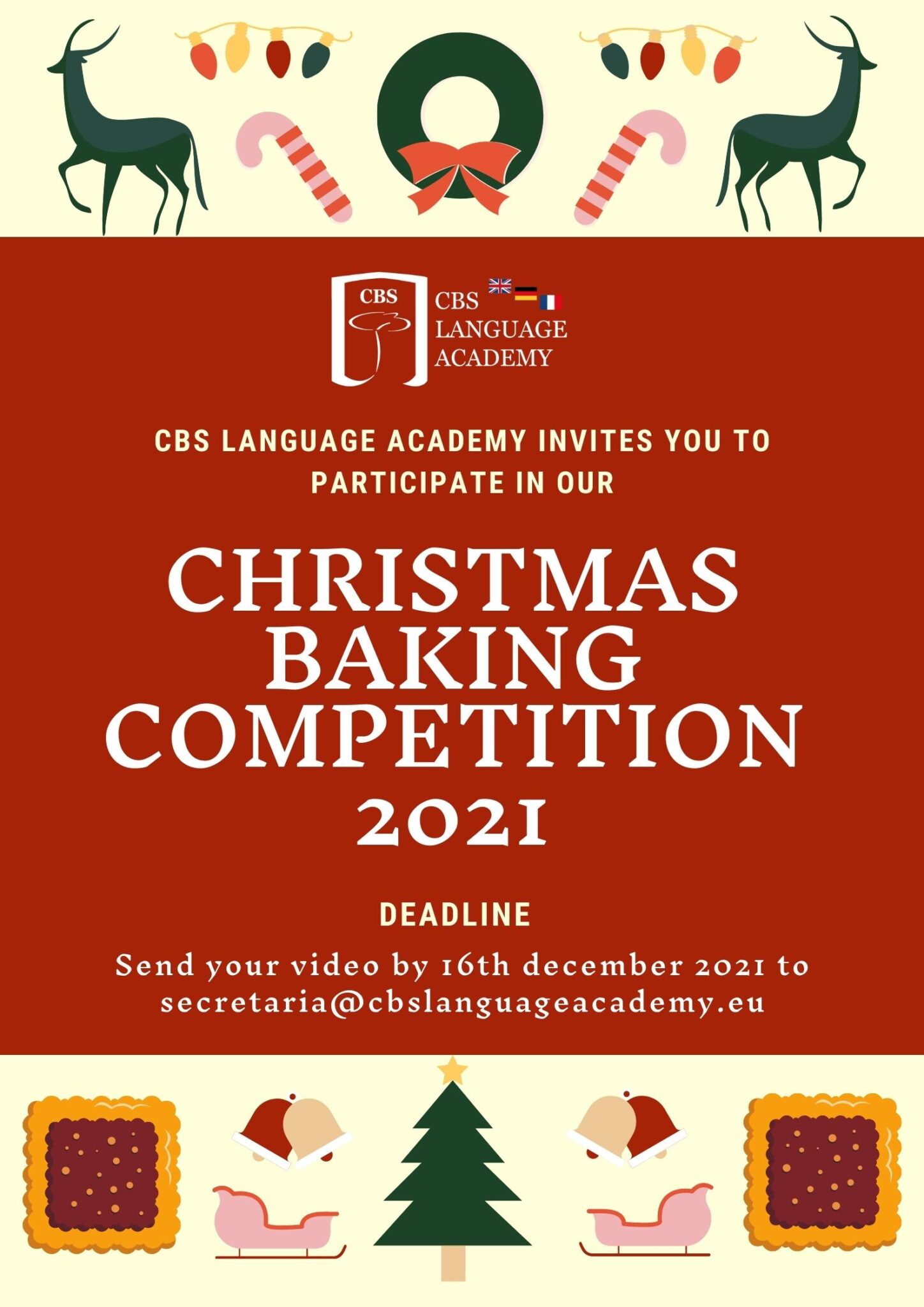CBS Christmas Baking Competition - CBS Language Academy - Academia ...